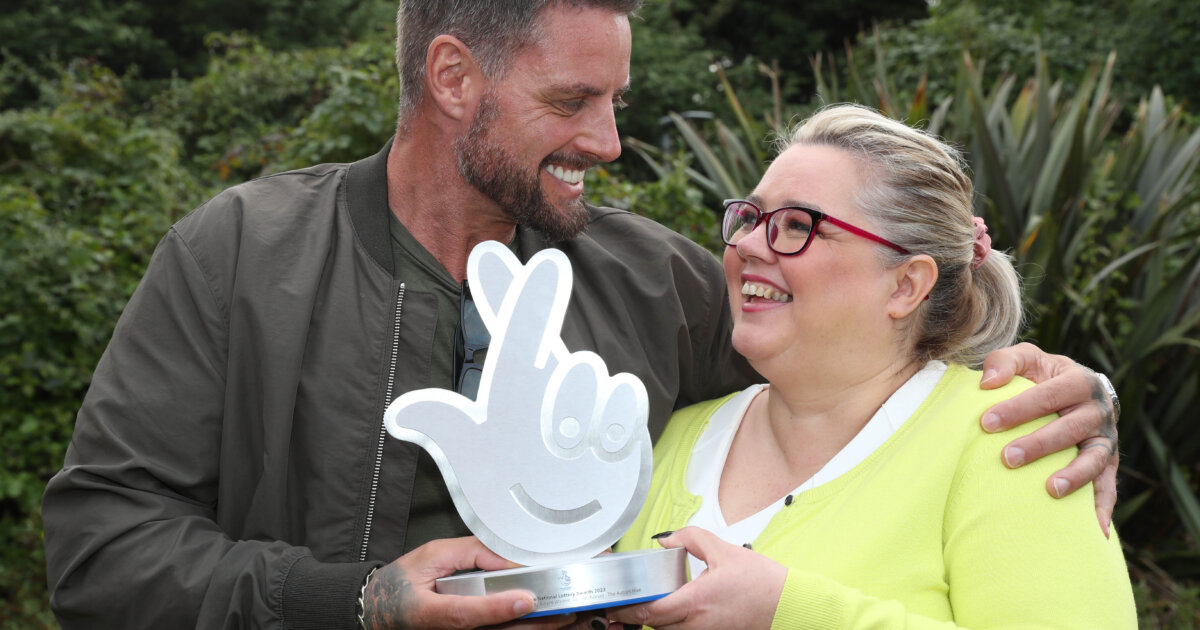 Keith Duffy gives charity founder a National Lottery Award - National ...