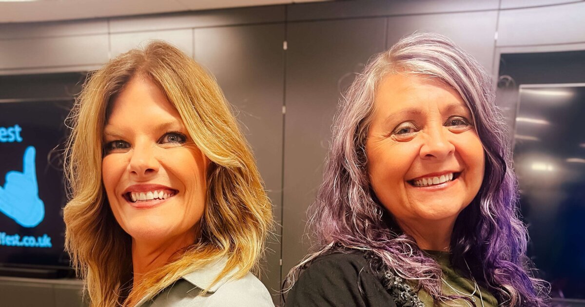 Nikki Stratton and Marilyn Willrich - National Lottery Good Causes